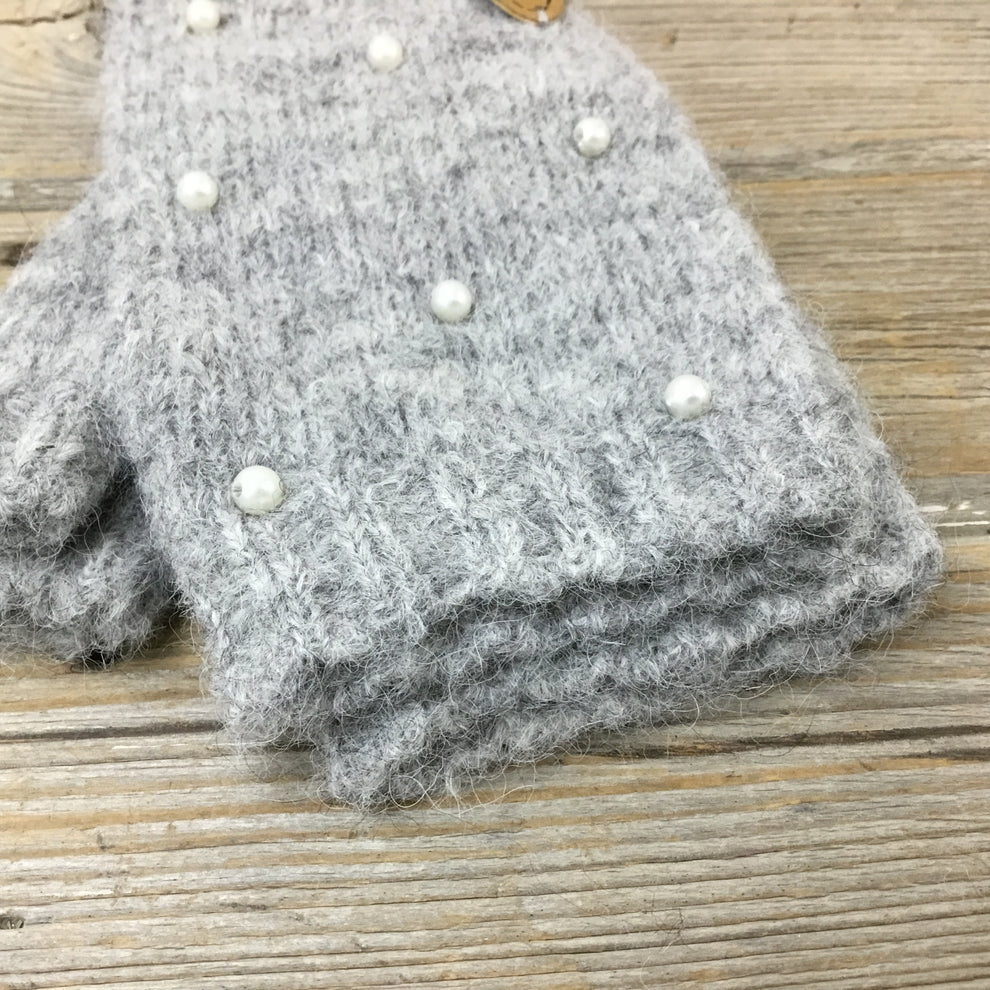 Alpaca Fingerless Gloves - Soft Winter Typing Gloves – Michelle's ...